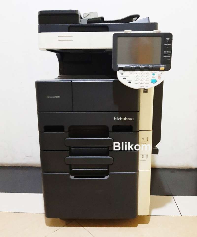 Jual Mesin Fotocopy Konica Minolta Bizhub 363 Hitam Putih Dengan Scan Warna Di Seller Rosaria ...