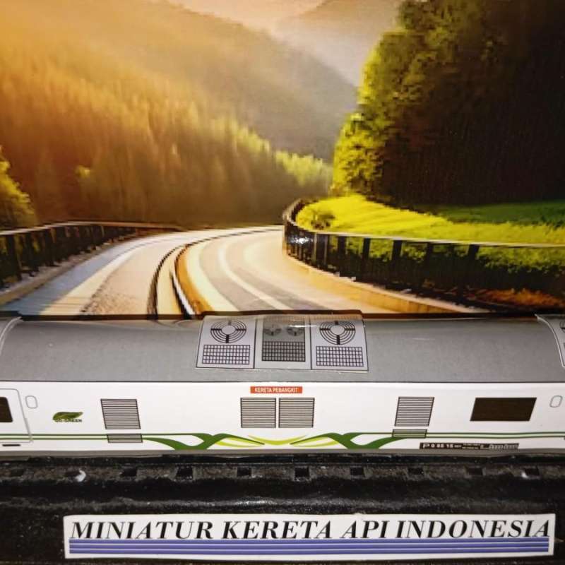Jual Miniatur Kereta Goo Green Pembangkit Makan Di Seller Garasi Dipo ...