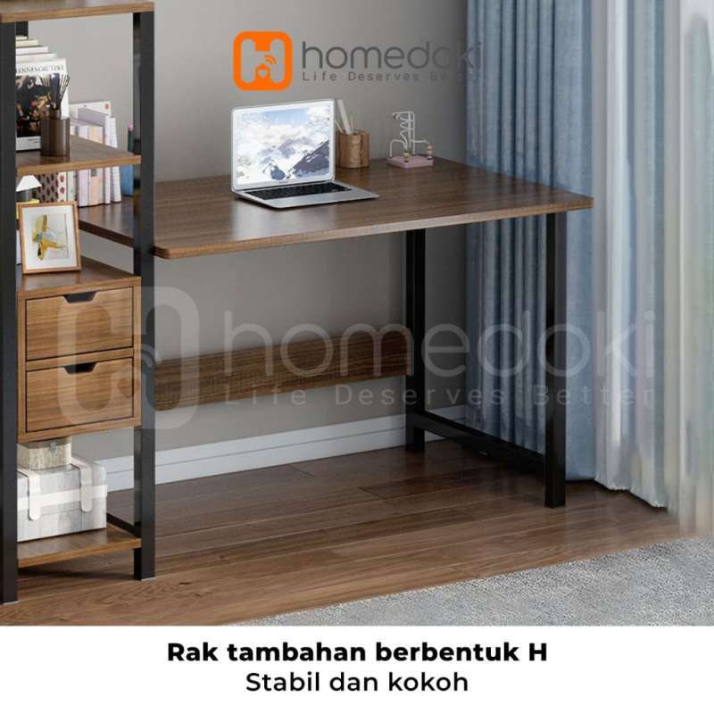 Promo Homedoki Meja Komputer Minimalis/meja Makan/ Meja Gaming/meja ...
