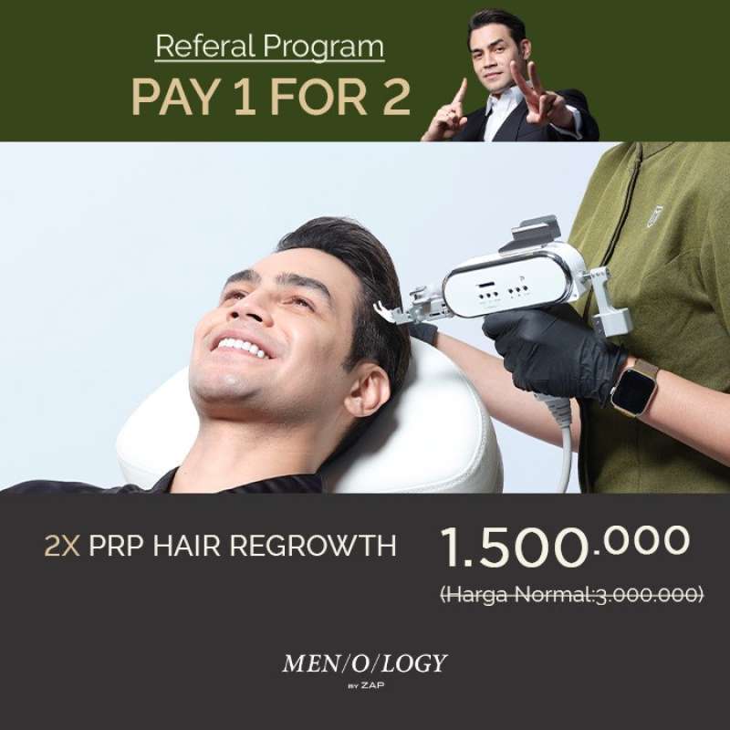 Promo [khusus Klien Baru Bareng Teman] Pay 1 For 2 Prp Hair Regrowth ...
