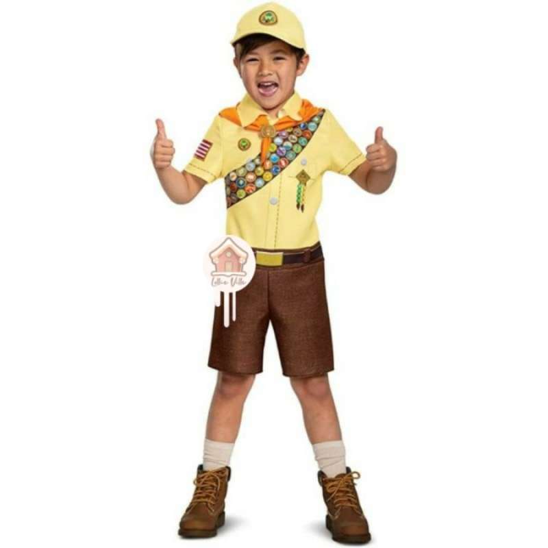 Jual Disney Pixar Up Russell Wilderness Explorer Deluxe Costume Di ...