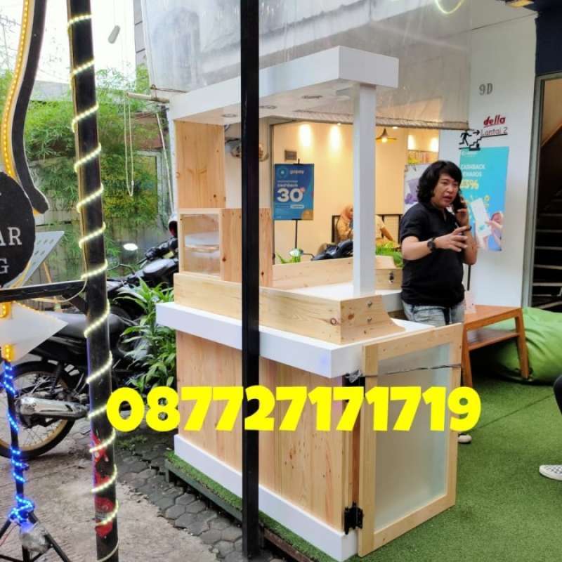 Jual Meja Bartender/ Meja Bar /stand Keliling/meja Barista Di Seller Up ...