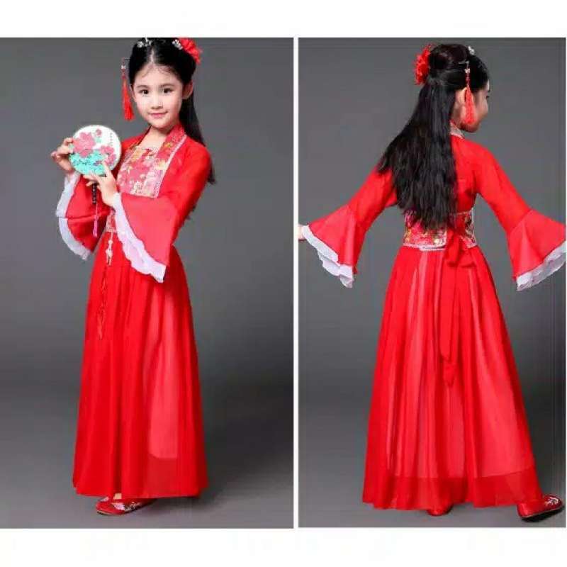 Jual Kostum Anak Baju Traditional Cina China Chinese Hanfu Show Adat ...