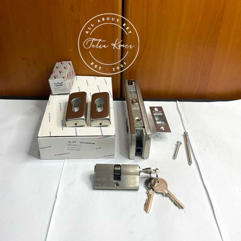 Promo Patch Fitting Dorma Us 10 Kunci Pintu Kaca Frameless Glass Lock ...