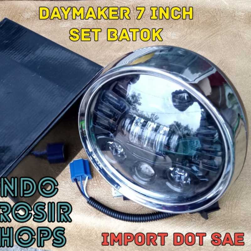 Jual Lampu Daymaker 7 Inch Spider Jeep Katana Cocok Rx King Tiger W175 ...