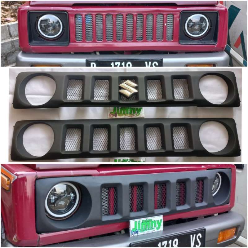 Promo Grill New Jimny Hummer Untuk Katana Tahun Lama Grill Besi Pnp ...