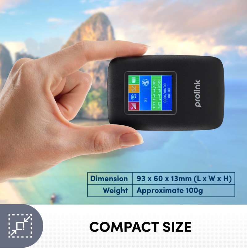 Jual Prolink Dl 7202 Mobile Wifi Hotspot 4g Lte N300 Modem Wireless Router L Unlock All Operator