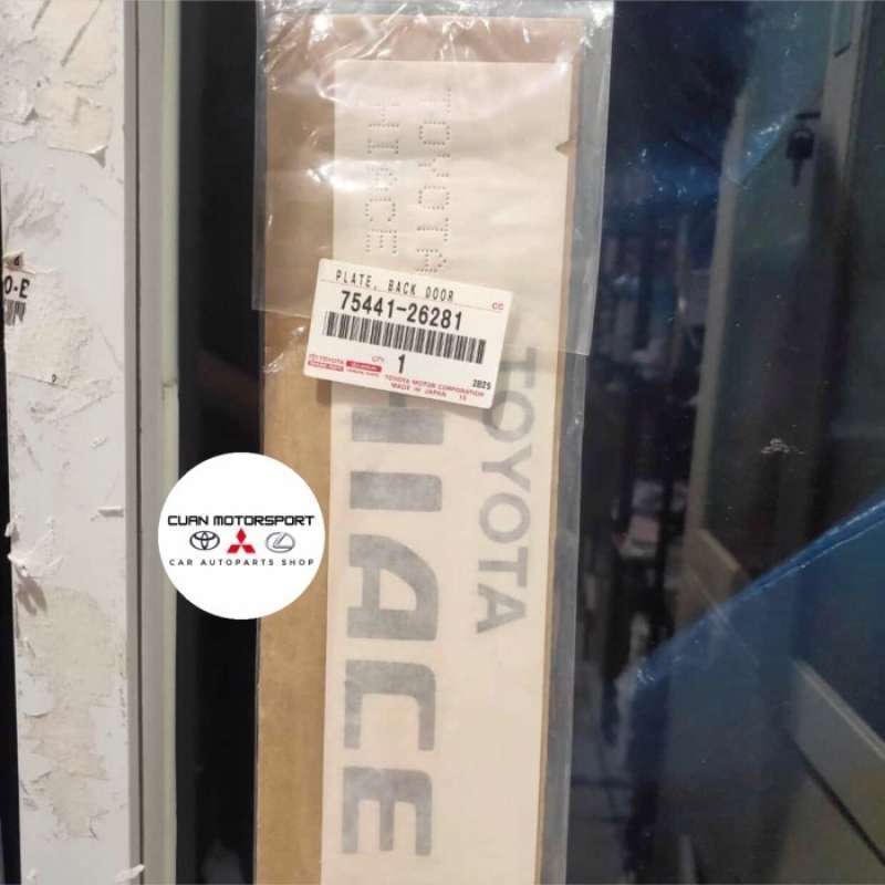 Promo Sticker Hiace Toyota Hiace Bagasi Original Diskon 23% Di Seller ...