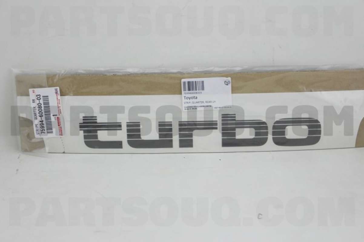 Promo Stiker Sticker Turbo Land Cruiser Vx80 Hdj80 Original Satuan ...