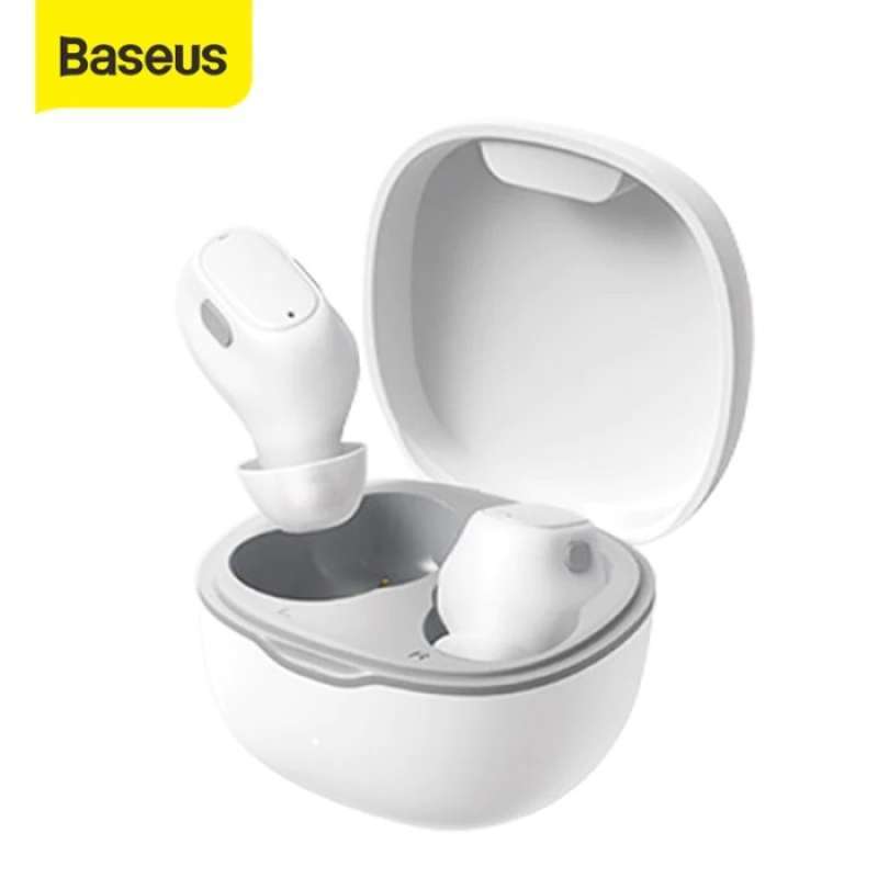 Promo Baseus Encok Tws Wm01 True Wireless Earphones - White Diskon 50% ...