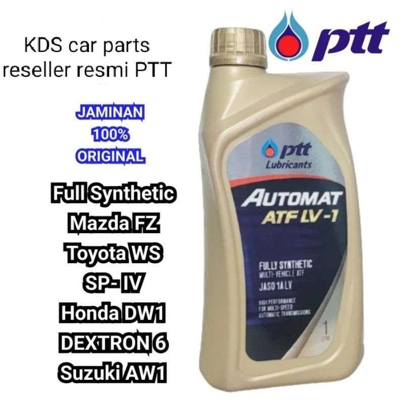 Jual Oli Transmisi Matic 5 Speed Keatas Atf Ptt Lv-1 Dextron Vi 6 Full ...