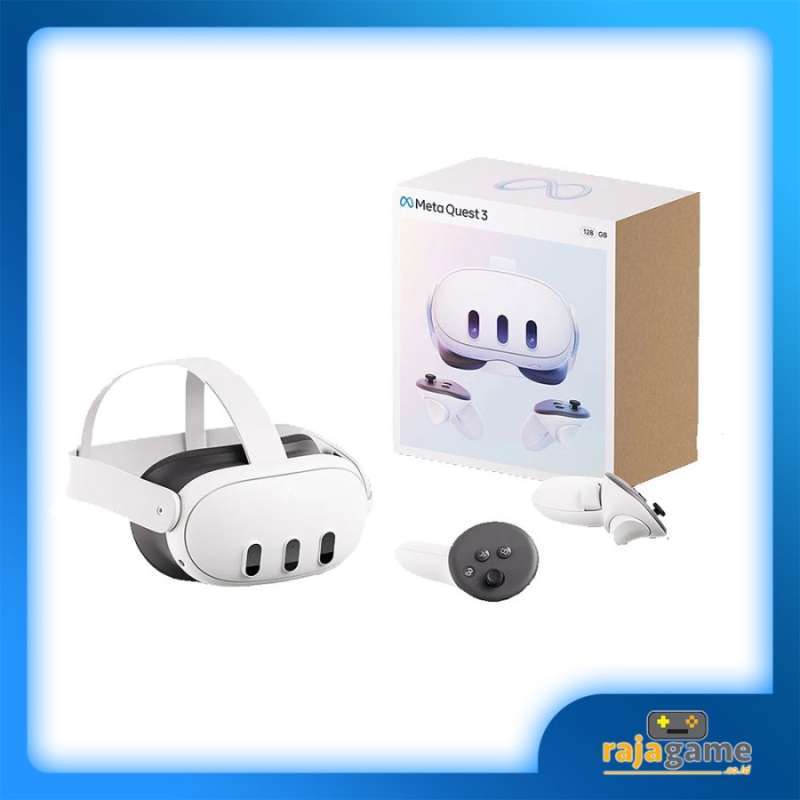 Jual Meta Quest 3 / Oculus Virtual Reality Headset Metaverse 128gb ...