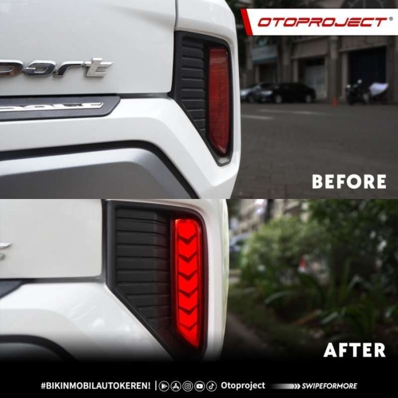 Jual Otoproject - Rear Bumper Lamp Xpander Cross / Xpander 2021 3 ...