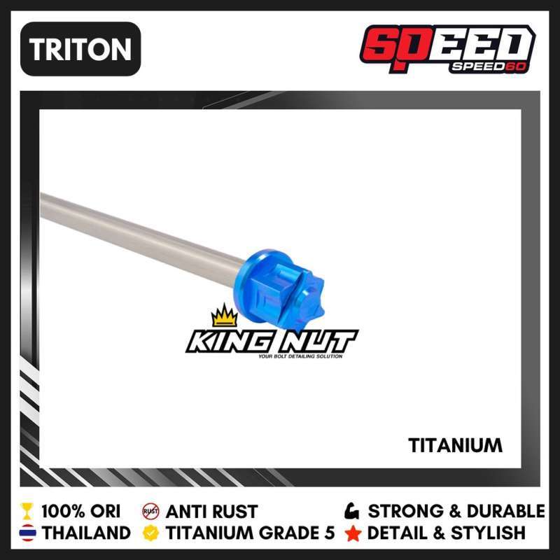 Jual As Roda Aerox As Roda Titanium Probolt Grade 5 Thailand King Nut ...