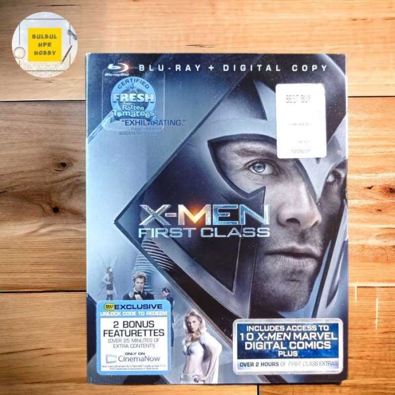Jual Original [blu-ray] X-men First Class Dengan Slip Cover Di Seller ...