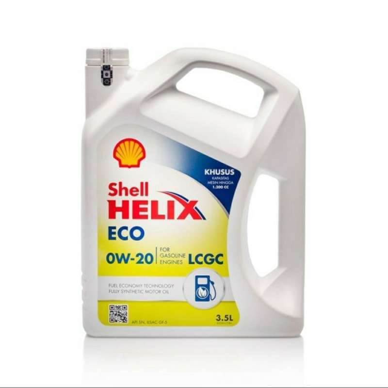 Promo Oli Shell Helix Eco 0w-20 Lcgc 3.5 Liter Diskon 33% Di Seller ...