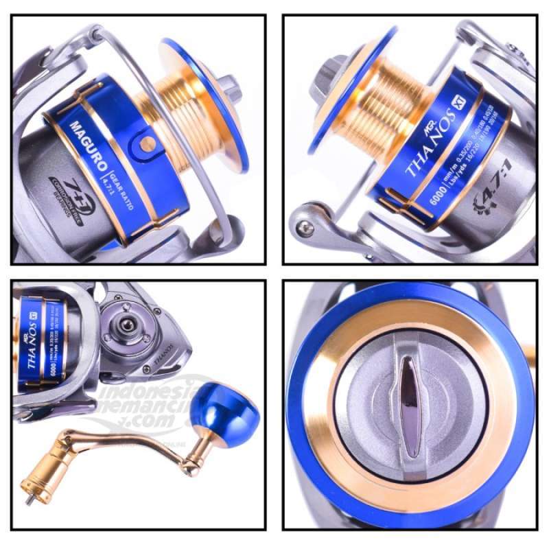 Promo Reel Spinning Maguro Thanos Xt Ukuran 6000 Diskon 29% Di Seller 2k Sport Racing ...