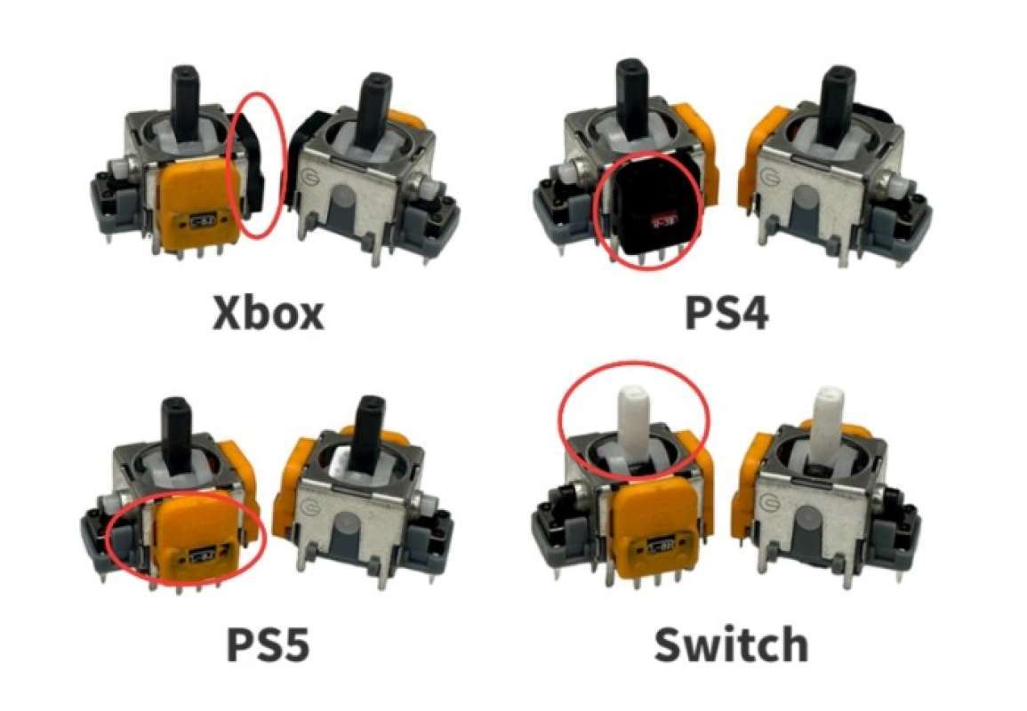 Jual Tombol Joystick Hall Effect Rocker Analog Ps5 Ps4 Xbox Switch ...