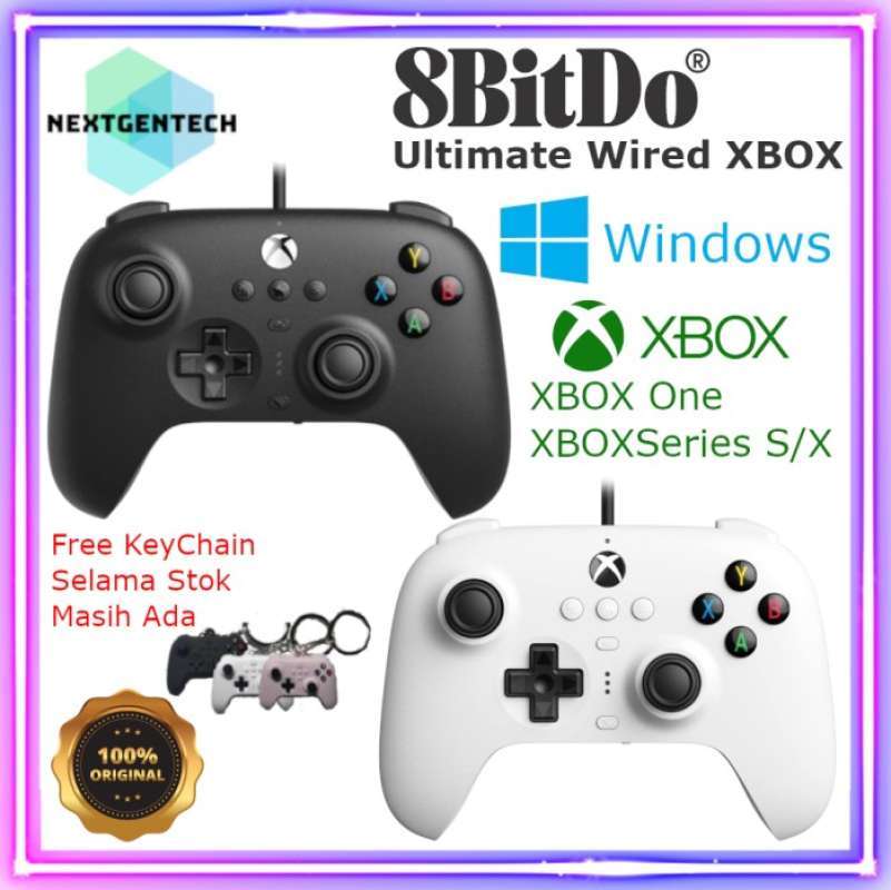 Jual 8bitdo Ultimate Wired Controller Xbox Gamepad Windows Pc Xbox ...