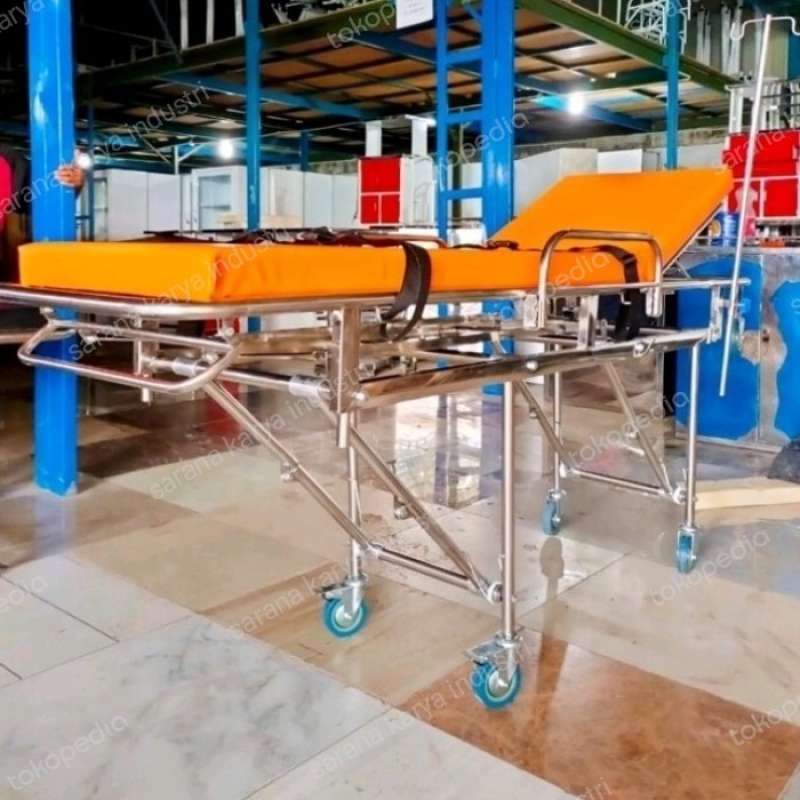 Promo Strecher/brankar Ambulance Stainless Diskon 33% Di Seller Lucky ... Promo Strecher/brankar Ambulance Stainless Diskon 33% Di Seller Lucky ...