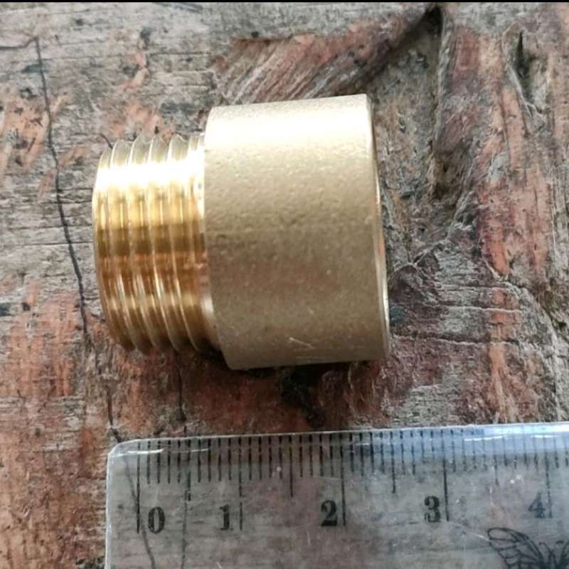 Jual Nipple Kuningan Sock Drat Dalam Luar 1/2 Inch Sambungan Sok Nepel Pipa Besi Di Seller Tb ...