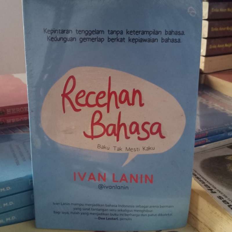 Jual Recehan Bahasa Baku Tak Mesti Kaku - Ivan Lanin Di Seller Yama ...