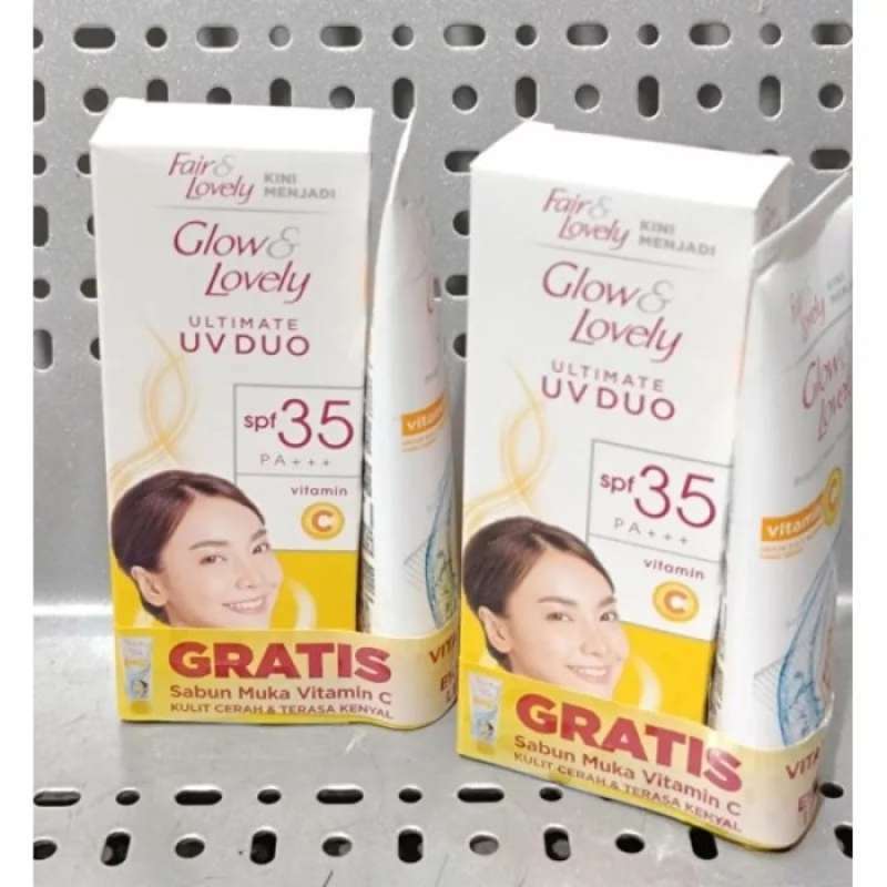 Jual Fair | Glow & Lovely Ultimate Uv Duo Spf Pa+++ Vitamin C (bundling ...