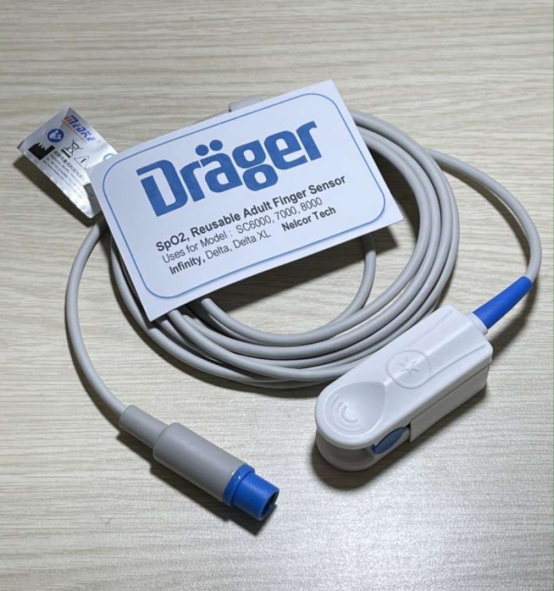 Promo Spo2 Adult Finger Drager Infinity 7 Pin Compatible Diskon 33% Di ...