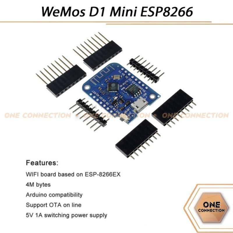 Promo 100 Produk Ori Wemos D1 Mini Nodemcu Arduino Esp8266 Ex Wifi 2070