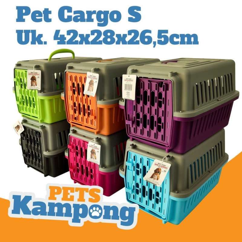 Promo Pet Cargo Carrier Tas Travel Hewan Small Untuk Kucing Hewan Kecil ...
