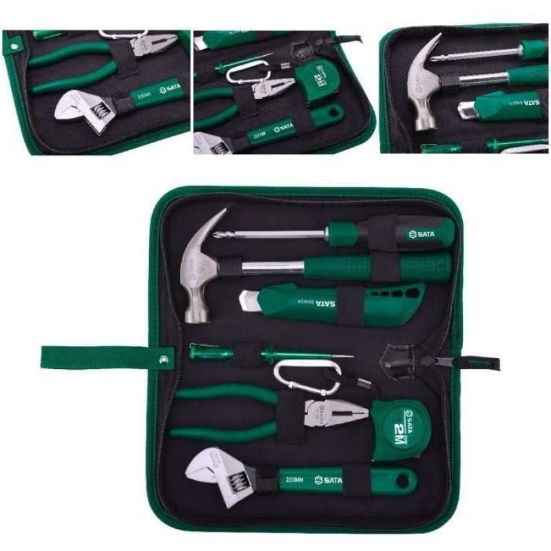 Jual Tool Kit Set 7 Pcs 06001 - 7pc Basic Tools Set Sata Tools Di ...
