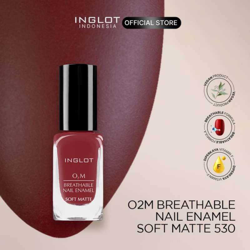 Jual Inglot Red Nail Polish Collection - Kutek Halal Warna Merah, O2m ...