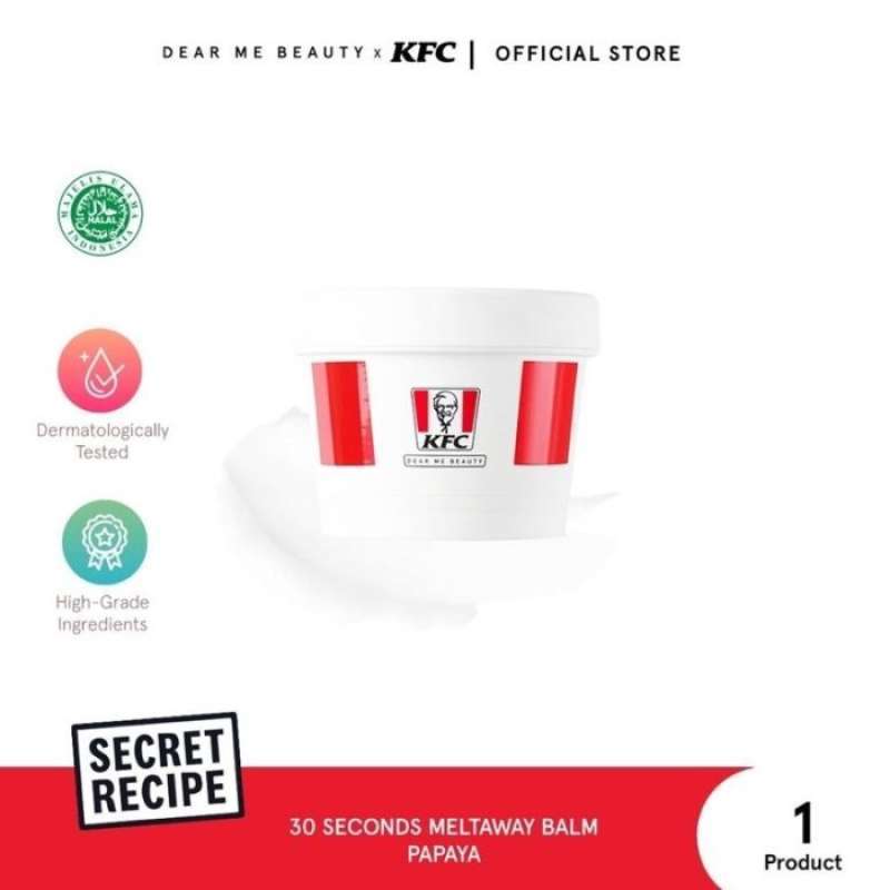 Jual Dear Me Beauty X Kfc Cleansing Balm Papaya 100 Ml Di Seller Velvet ...