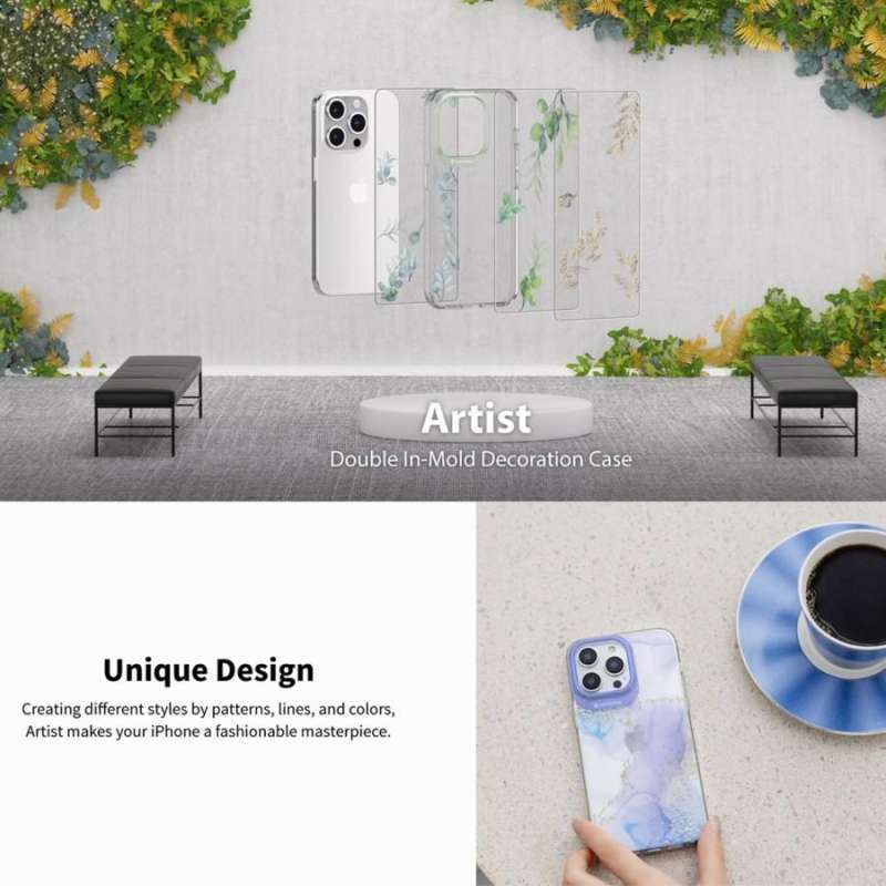 Jual Case iPhone 15 Pro Max Plus Switcheasy Artist 3d Clear Motif ...