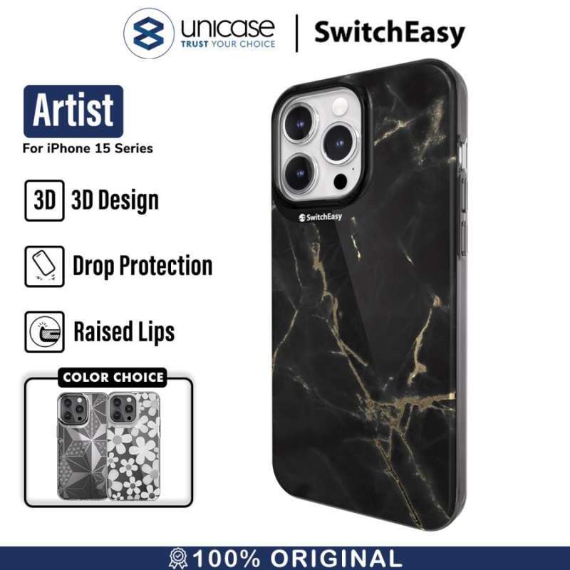 Jual Case iPhone 15 Pro Max Plus Switcheasy Artist 3d Clear Motif ...