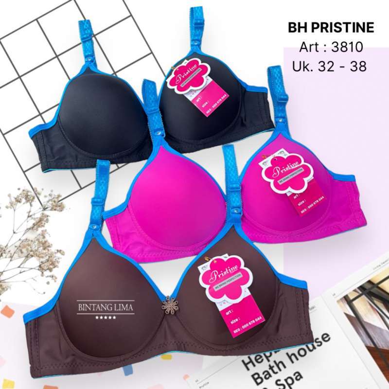 Jual Bh Wanita Pristine Kait 2 Rainbow | Bra Wanita List Warna | Bh Cup ...