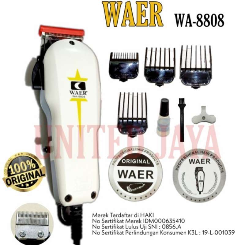 Jual Cukuran Rambut Listrik Waer Professional Di Seller Velvet Store ...
