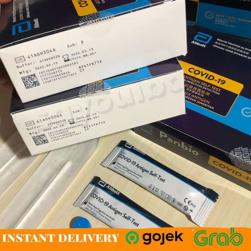 Jual Swab Test Abbott Panbio Nasal Antigen Singapore Kemenkes Ecer ...