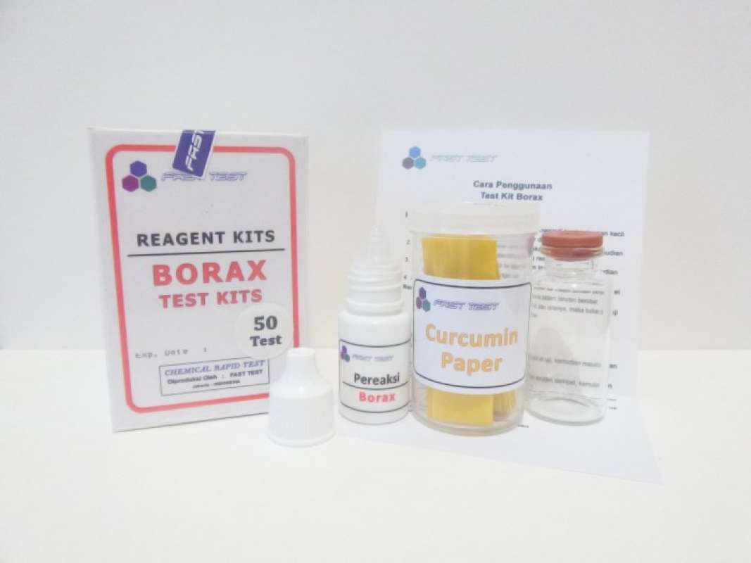 Jual Test Kit Boraks (borax), Alat Untuk Menguji Kandungan Borak Di ...