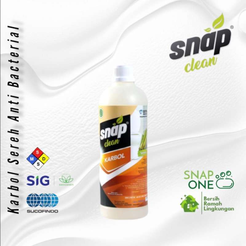 Jual Snap Clean Karbol Aroma Sereh Dengan Extra Protection - 1 L Di Seller Velvet Store ...