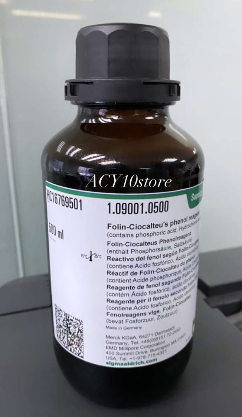 Promo Merck 1.09001.0500 Folin-ciocalteu's Phenol Reagent 500ml Diskon ...