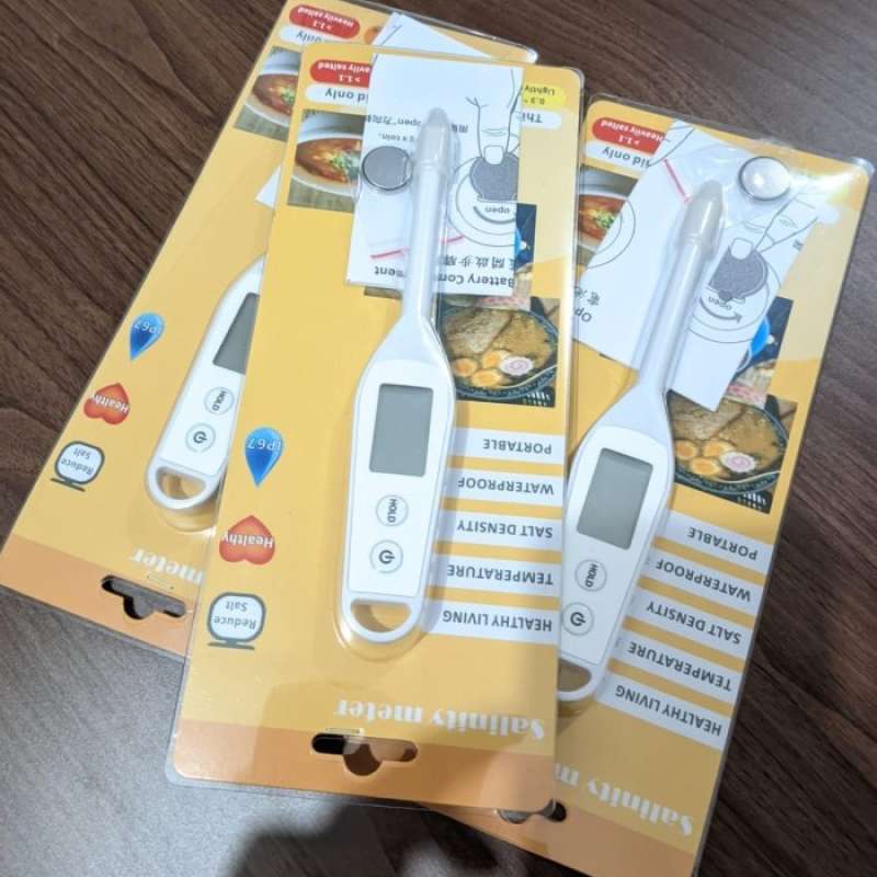 Promo Kitchen Salt Meter Food Salt Analyzer Salinity Checker Diskon 33% ...