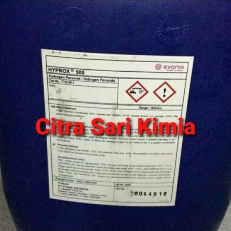 Promo Original Hidrogen Peroksida / H2o2 / Hydrogen Peroxide 1 Pail 30 ...