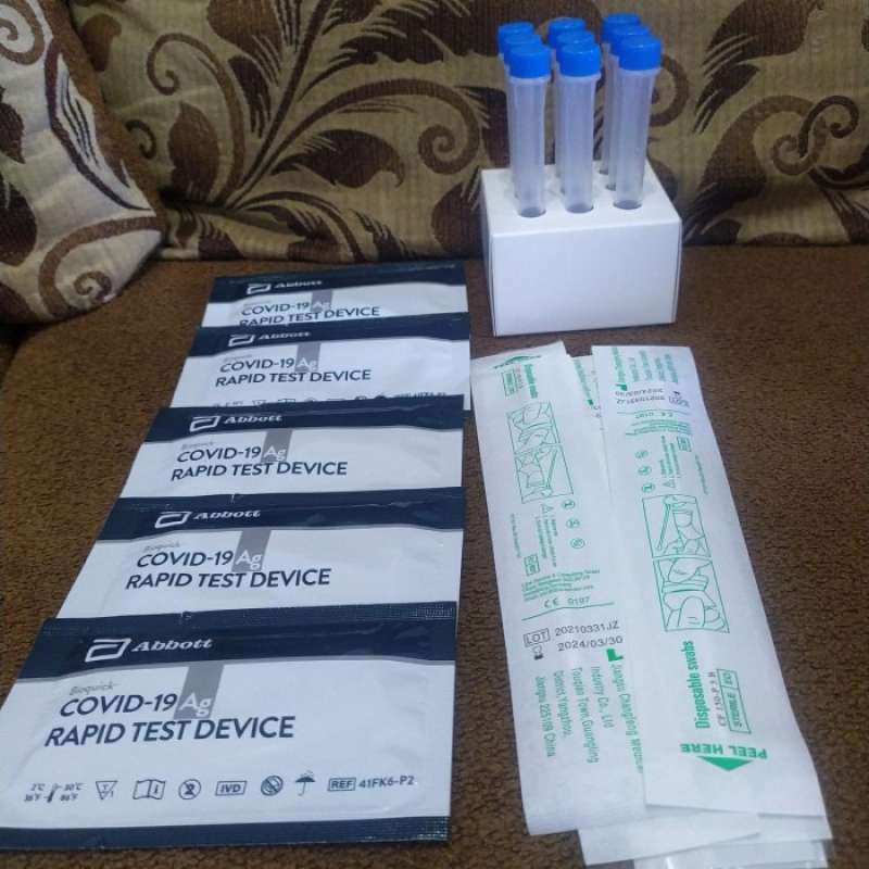 Jual Abbott Bioquick Antigen Nasal Eceran Original Di Seller Velvet ...