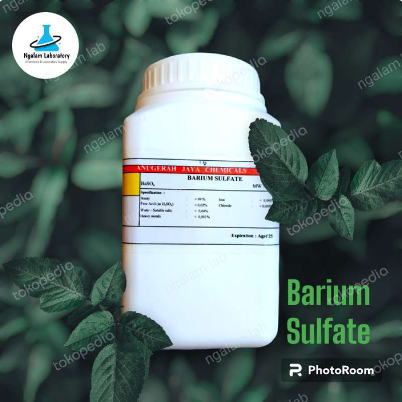 Jual Barium Sulfate 1 Kg , Barium Sulfat 1 Kg, Baso4 Pro Analis 1 Kg Di ...