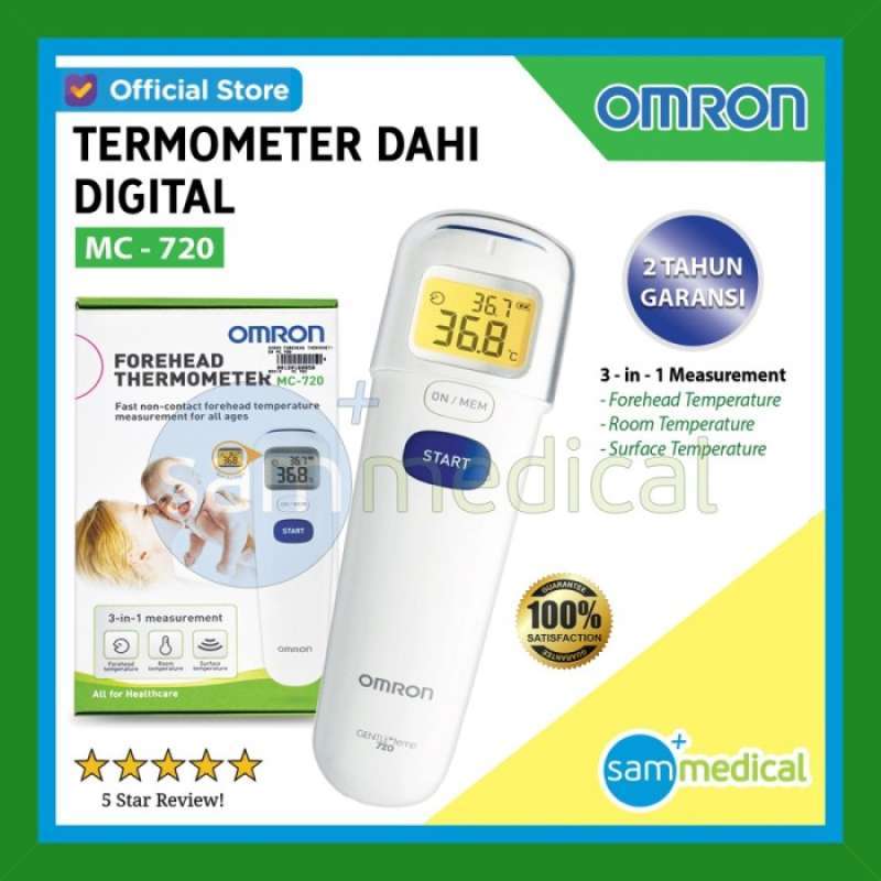 Jual Omron Termometer Dahi Digital Mc - 720 Di Seller Velvet Store ...