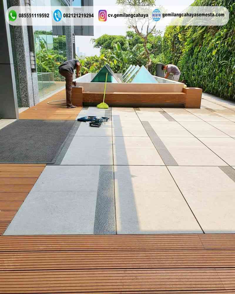 Jual Ka145s25 D - Decking Wpc / Lantai Wpc / Lantai Kolam Renang Di ...
