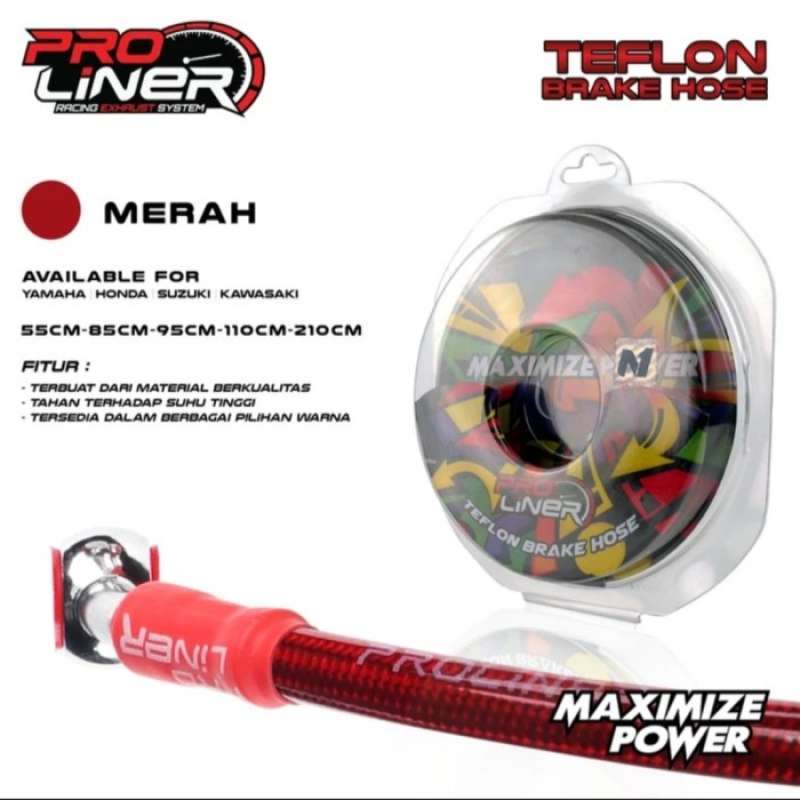 Promo Selang Rem Proliner Pro Liner Rcb Spec Diskon 29% Di Seller ...