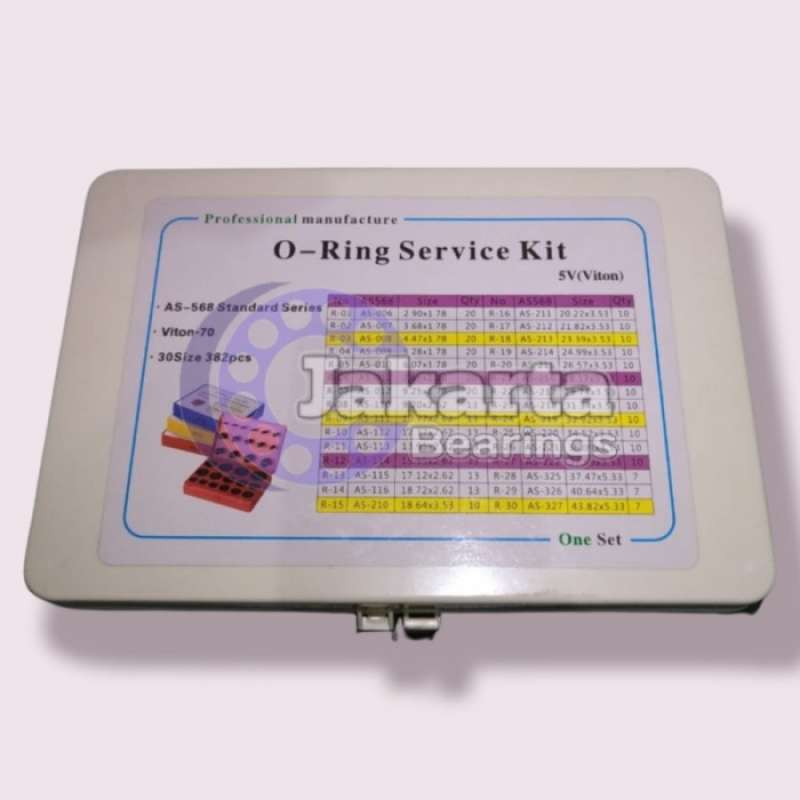 Promo Oring Viton 5v Inchi Set Box O-ring (tahan Panas) Diskon 28% Di ...