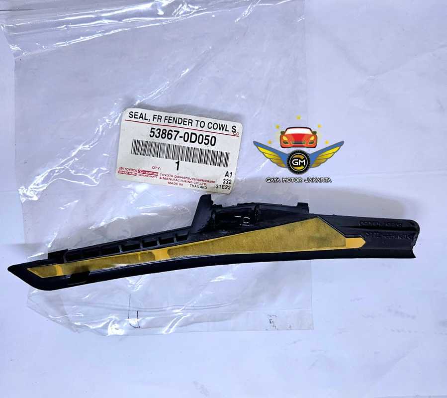 Jual Karet Seal Fender Depan Kiri Toyota New Vios-new Limo 53867-0d050 ...